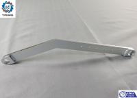 China Galvanized Medical Sheet Metal Fabrication 5mm Inspection Equipment Shaft Holder Plate for sale
