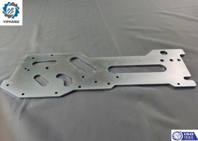 China Galvanized Medical Sheet Metal Fabrication 5mm Inspection Equipment Shaft Holder Plate for sale