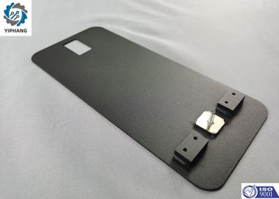 China SPCC Cold Roll Steel Textured Black Powder Coated Sheet Metal Electric Cabinet Door for sale