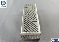 China AL6061 Aluminum Medical Sheet Metal Fabrication 1.0mm Custom Bending Parts Sensor Cover for sale