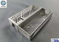 China AL6061 Aluminum Medical Sheet Metal Fabrication 1.0mm Custom Bending Parts Sensor Cover for sale