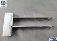 China Structural Galvanized Parts CNC Sheet Metal Fabrication Welded Steel Solenoid Bracket for sale