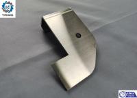 China 3mm Laser Cutting Metal Parts Solenoid Valve Holder Stainless Sheet Metal Fabrication for sale