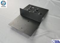 China SPCC Electrical Box Door Sheet Metal Brackets Textured Black Powder Coating 1.5mm for sale