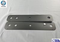 China 2.0mm Ral9005 Ground Terminal Button Panel Metal Sheet Bracket Bending Parts for sale