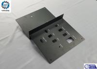 China Mild Steel Electric Connection Plate Sheet Metal Brackets CNC Machining Ra0.1~3.2 for sale