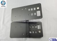 China Black Powder Coating Sheet Metal Fabrication Parts for sale