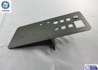 China Black Powder Coating Sheet Metal Fabrication Parts for sale