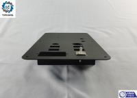 China SPCC Port Plate Brackets Custom Sheet Metal Parts Sheet Metal Punching Services 1.5mm for sale