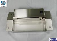 China SS301 Sheet Metal Welding Parts Fabrication TS16949 With Laser Engraving Sensor Bracket for sale
