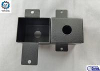 China Black Brass Sheet Metal Parts Custom Stamping Bending Components 1.5mm ODM for sale