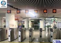 China Access Control Tripod Electronic Swing Barrier Turnstile Security Gates 50/60HZ for sale