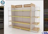China SUS304 Metal Retail Shelving Units Gondola Shelving System For Grocery Store for sale