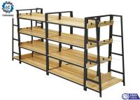 China Heavy Duty Economical Metal Retail Shelving Q235B Gondola Display Units for sale
