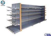 China Heavy Duty Economical Metal Retail Shelving Q235B Gondola Display Units for sale