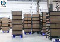 China Custom Corrosion Protection Slatwall Metal Retail Shelving 300mm Width For Store for sale