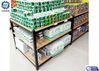 China 3-6 Layers Gondola Metal Retail Shelving Display Racks ISO9001 for sale