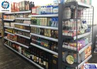 China 3-6 Layers Gondola Metal Retail Shelving Display Racks ISO9001 for sale