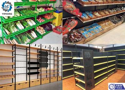 China 3-6 Layers Gondola Metal Retail Shelving Display Racks ISO9001 for sale