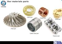 China Custom Precision Brass CNC Turning Parts Ra0.8~3.2 Lathe Machine Spare Parts for sale