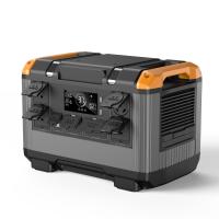 China 2400W LiFePO4 Solar Power Station with 2016Wh Battery Capacity and 1.5 Hour Fast Charging for sale