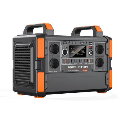 China T11 1200W 1008Wh Portable Power Station with LiFePO4 Battery and Pure Sine Wave AC Output for sale