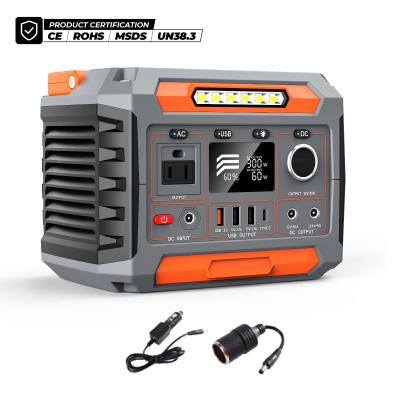 China 300W 270Wh All-in-One Solar Generator Portable Power Station with Multiple Outputs for Camping and Emergency Use for sale
