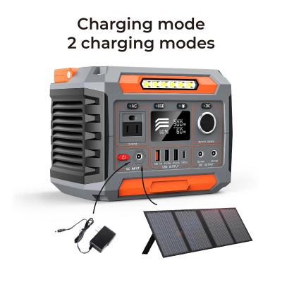 China MPPT Solar Power Generator 300W 270Wh with Pure Sine Wave Inverter for Outdoor Emergency Power for sale