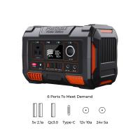 China 300W MPPT Controller Power Station with 270WH Lithium Ion Battery - AC/Solar/Car Input Portable Energy for sale
