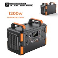China 1200W LiFePO4 Portable Power Station with MPPT Solar Controller - 10+ Years Manufacturing Expertise for sale