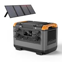 China T20 2400W Portable Solar Power Station with LiFePO4 Battery 2016Wh Capacity and MPPT Controller for sale