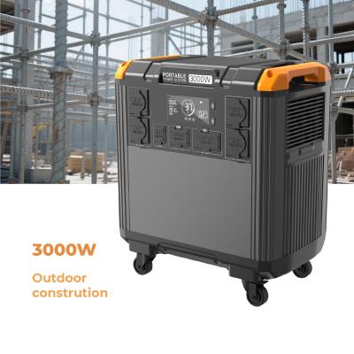 China T50 Pure Sine Wave Portable Power Station Generator 3000W with 5376Wh LiFePO4 Battery for Outdoor Emergency Power for sale