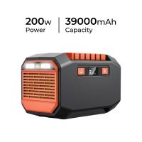 China 3.7V 200W Portable Power Station with Lithium Battery and Solar Inverter for Outdoor Energy Storage for sale