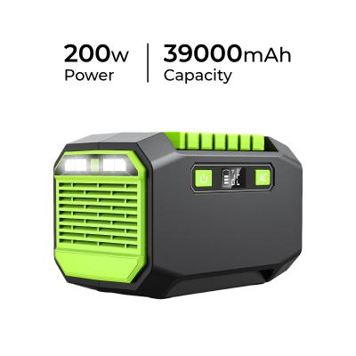 China 200W Solar Portable Power Station with Smart BMS for Outdoor Camping and Emergency Power Supply for sale