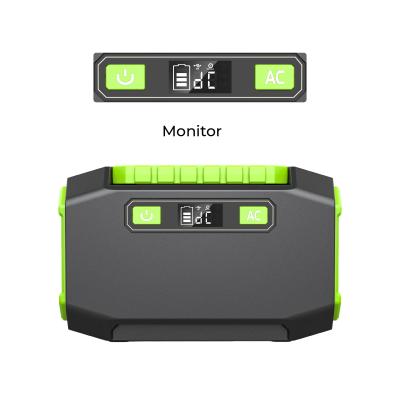 China 200W Portable Lithium Battery Power Station with MPPT Controller - 145Wh Capacity for Outdoor & Emergency Use for sale