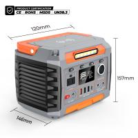 China 300W 288Wh Portable Solar Power Station with Wireless Charging and Multiple Output Ports for sale