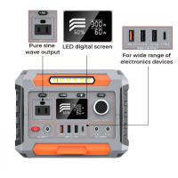 China 300W 288Wh Portable Solar Power Station with Wireless Charging and Multiple Output Ports for sale