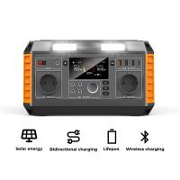China 600W Portable Power Station with High Capacity Output for Outdoor Camping and Travel Power Needs for sale