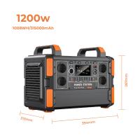 China T11 1200W 1008Wh Portable Power Station with LiFePO4 Battery and Pure Sine Wave AC Output for sale