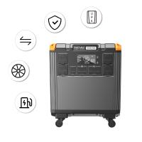 China 3000W Portable Power Station with 5376Wh LiFePO4 Battery, MPPT Controller and Multiple Output Ports for sale