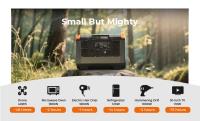 China 2400W Portable Solar Power Station with MPPT Controller - EU/US/UK Plug Options for Outdoor and Home Backup for sale