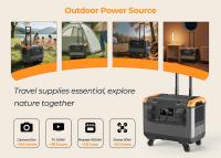 China 3000W 2688Wh LiFePO4 Portable Solar Power Station with Pure Sine Wave Inverter and MPPT Controller for sale