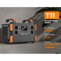 China 1200W Portable Power Station with 1008Wh LiFePO4 Battery and MPPT Controller for Solar Charging for sale