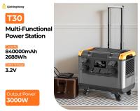 China 3000W Portable Power Station with 2688Wh LiFePO4 Battery and 650W Solar Charging Capability for sale