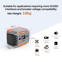 China 300W Portable Power Station with 270Wh Lithium Battery and Solar Charging - 78000mAh Capacity, Pure Sine Wave Output for sale