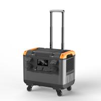 China 3000W 2688Wh LiFePO4 Portable Power Station with Solar Panel - 470x290x340mm 35kg Emergency Power Supply for sale