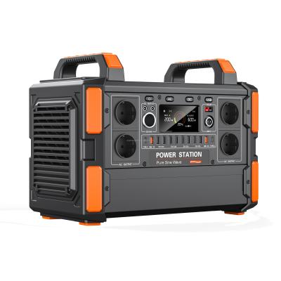 China Allpowers 1200W Portable Solar Generator with 1008Wh LiFePO4 Battery, Type-C PD Port and Solar Charging for sale