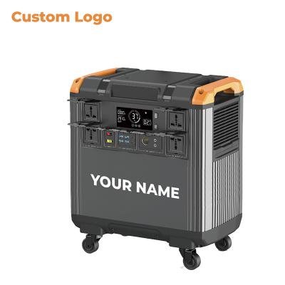 China 5376Wh 3000W Portable Power Station with LiFePO4 Battery and MPPT Solar Charging - 470×290×560mm for sale