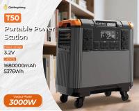 China 3000W Portable Power Station with 5376Wh LiFePO4 Battery, MPPT Controller and UPS Function for Outdoor Camping for sale
