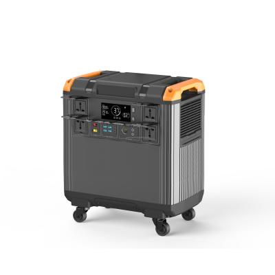 China 5376Wh Portable Power Station with 110V/230V Output and Flashlight for Emergency Power Supply for sale